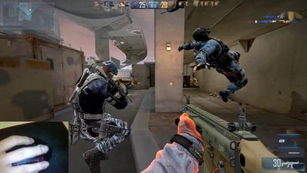 CFHD恶意悲剧SCAR无后压枪鼠标宏露手展示讲解教程