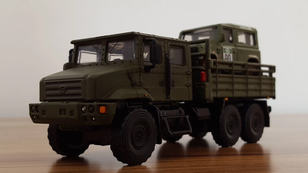 【东知】重量级选手~JKM解放MV3六轮军用卡车