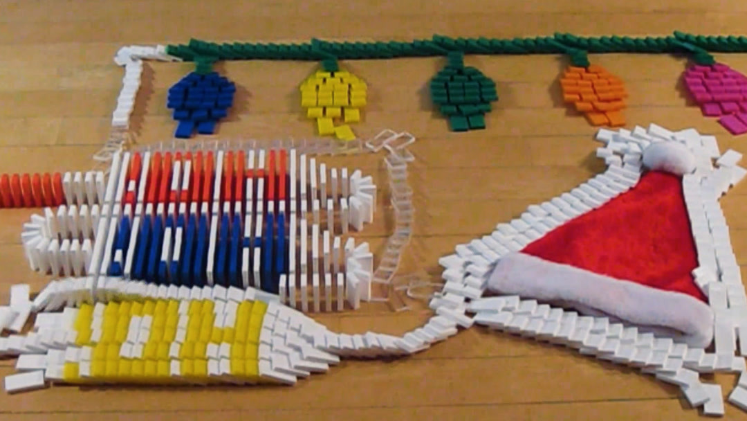 弹珠轨道-完成艰难的多米诺挑战,你会了吗-多米诺骨牌