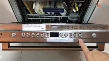 西门子国产13套全嵌入式洗碗机不同功能下时间展示
