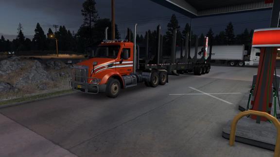 美国卡车模拟 模拟真实的卡车视角 第五集 上