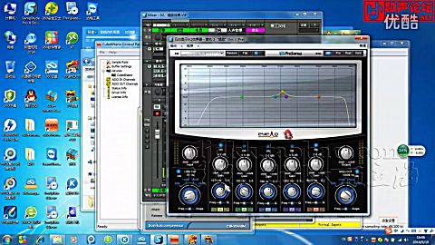 27、艾肯CUBE6 nano 声卡:SAM机架的根据声线精调的五段EQ的用法...