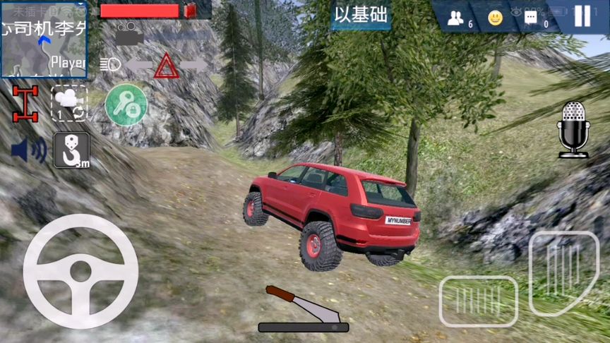 越野车模拟器,试一下新车性能