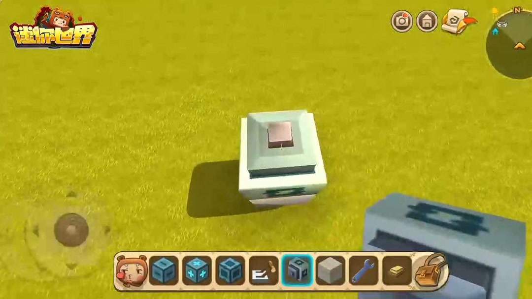 迷你世界乾哥解说:教你制作悬浮旋转方块,你见过这样的方块吗