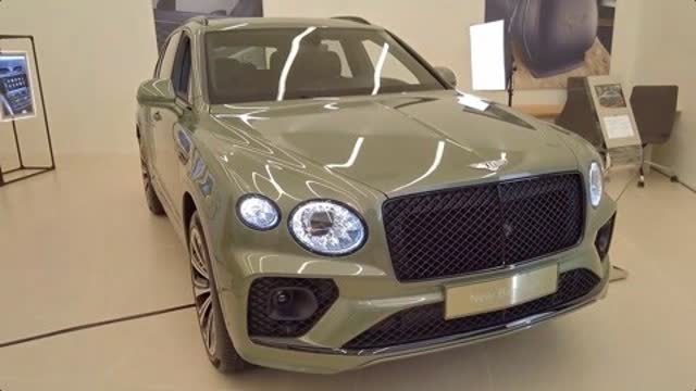 可算见到了!2021款宾利添越V8,外观内饰全新升级,重点是售价