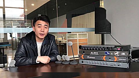 Glen Ralston格伦士顿专业有线手拉手会议话筒电容台式桌面全向...