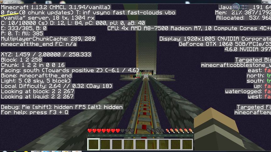 我的世界生存:小黑塔效率展示