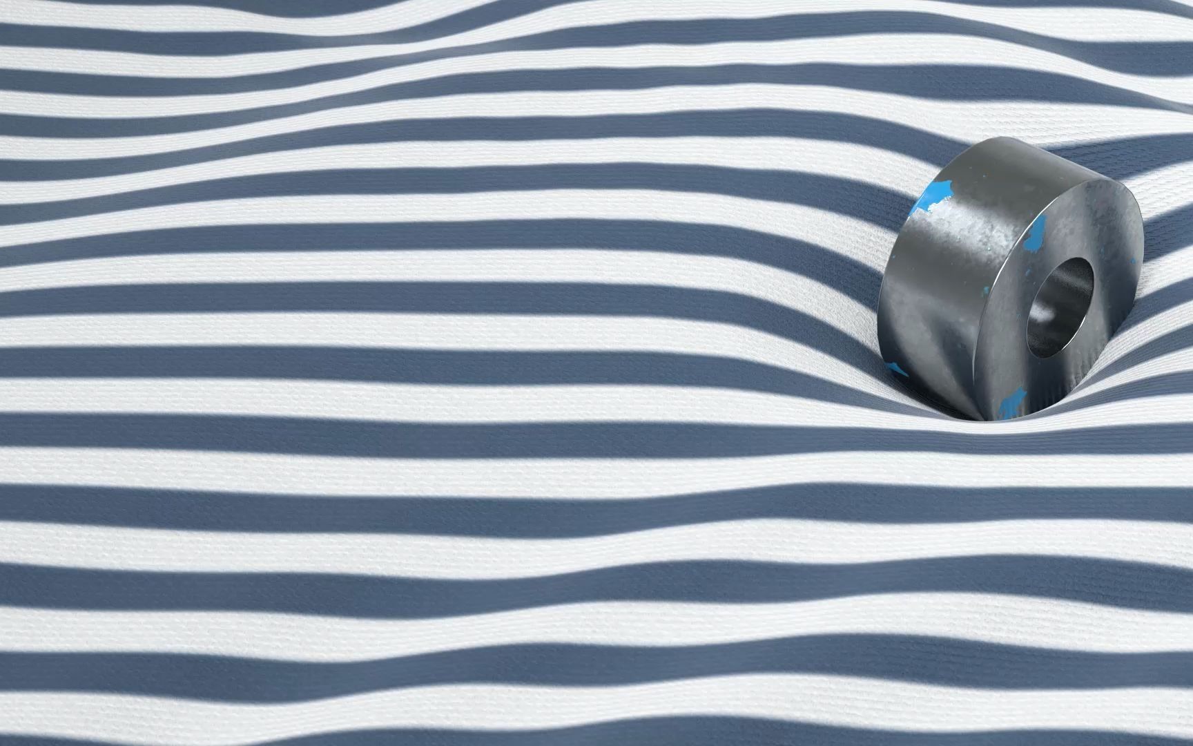 C4D动画临摹-REDSHIFT布料碰撞渲染