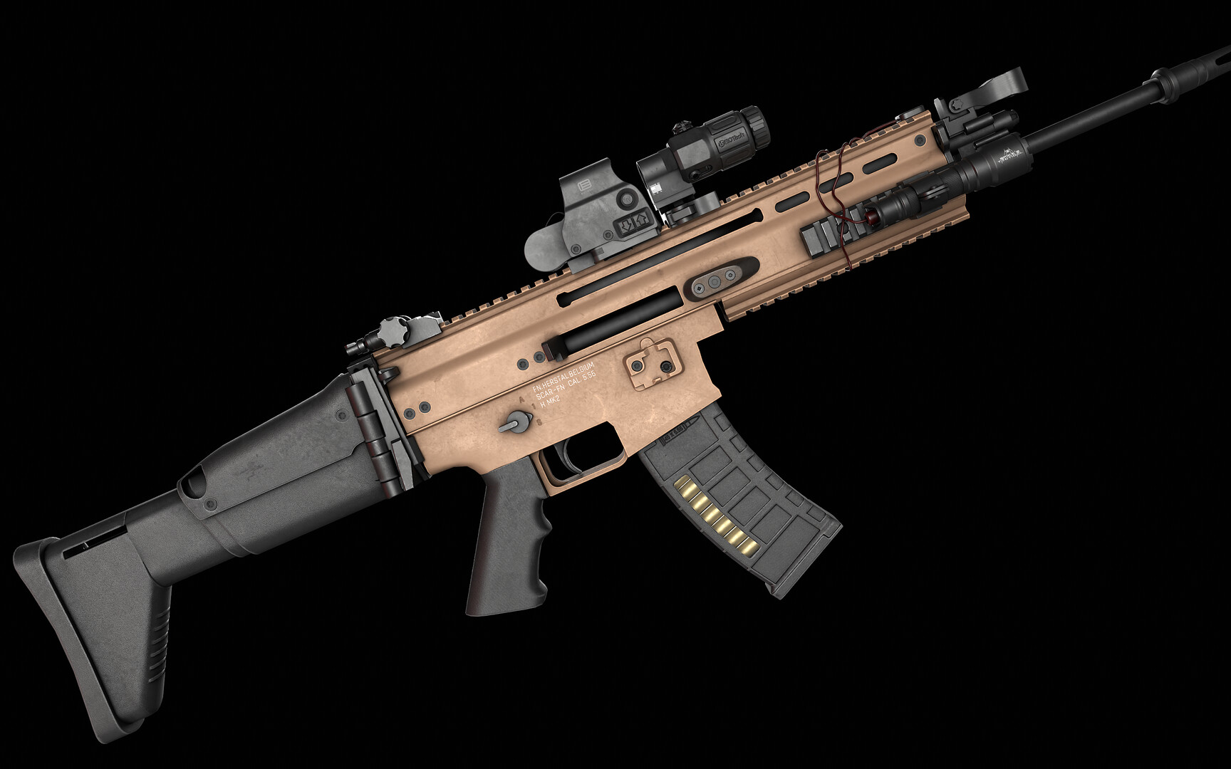 3Dmax枪械建模:次世代武器模型制作教程