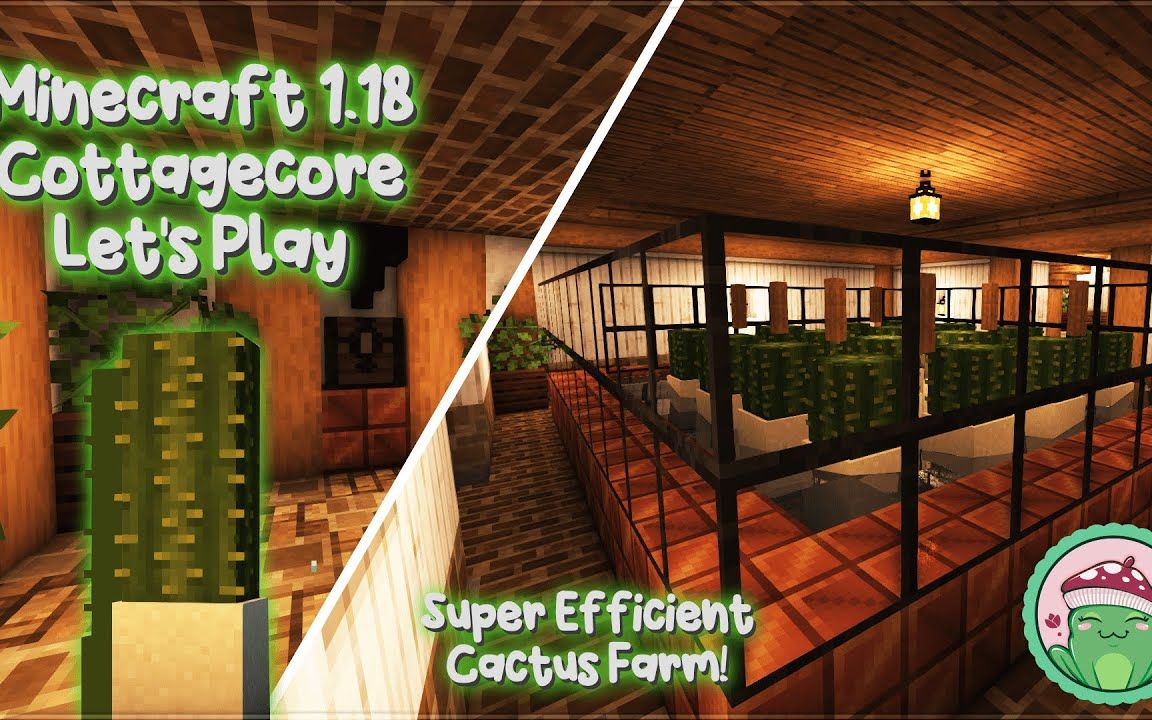 【frogcrafting】Minecraft 1.18 高效仙人掌农场和项目董事会_第五章(...