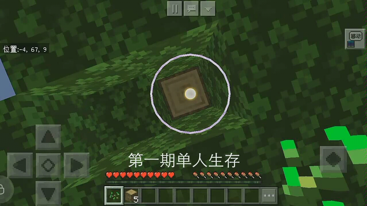 我的世界单人生存第一期:第一个矿洞