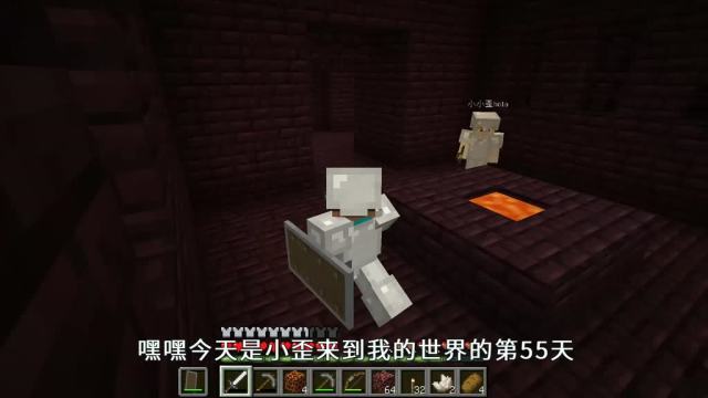 我的世界55!我把下界的战利品带回主世界,做了个甘蔗自动收割机