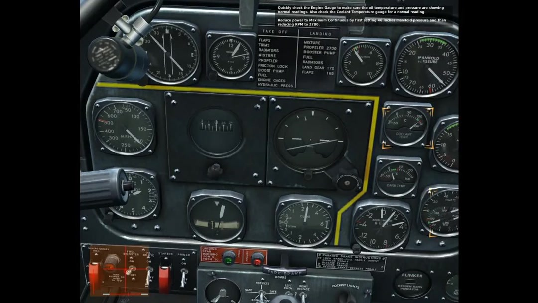 经典的战斗机 DCS1.5 TF-51D 野马 起飞 中文解说