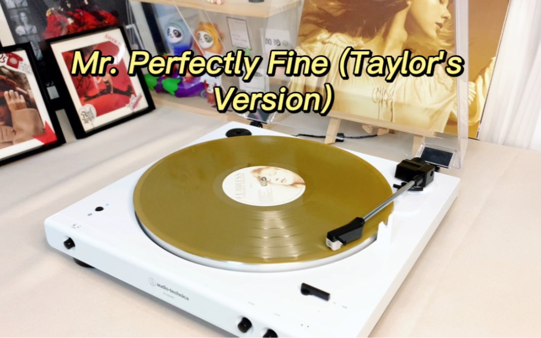 【黑胶试听】Mr. Perfectly Fine (Taylor's Version) - Taylor Swift 官网金胶