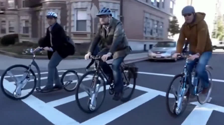 换个轮胎就能让你的自行车秒变电动车,这个神奇的轮胎原理是什么?