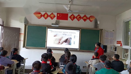 人教版小学语文六年级上册《桥》第二课时