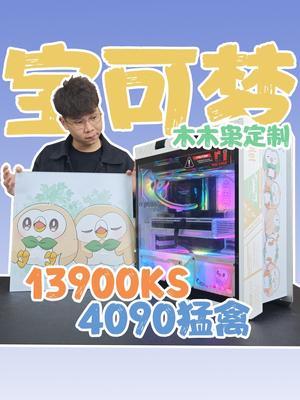 300天让你想换电脑的第197天 老婆送给老公的礼物,宝可梦木木枭定制...