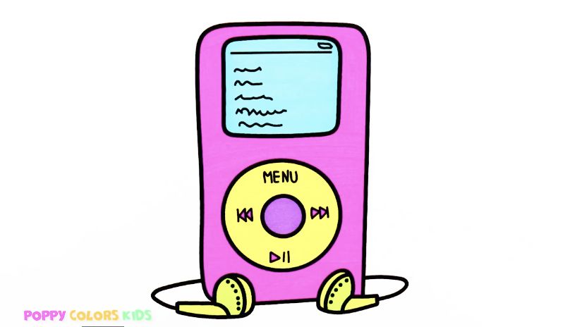 MP3 Player 简笔画儿歌