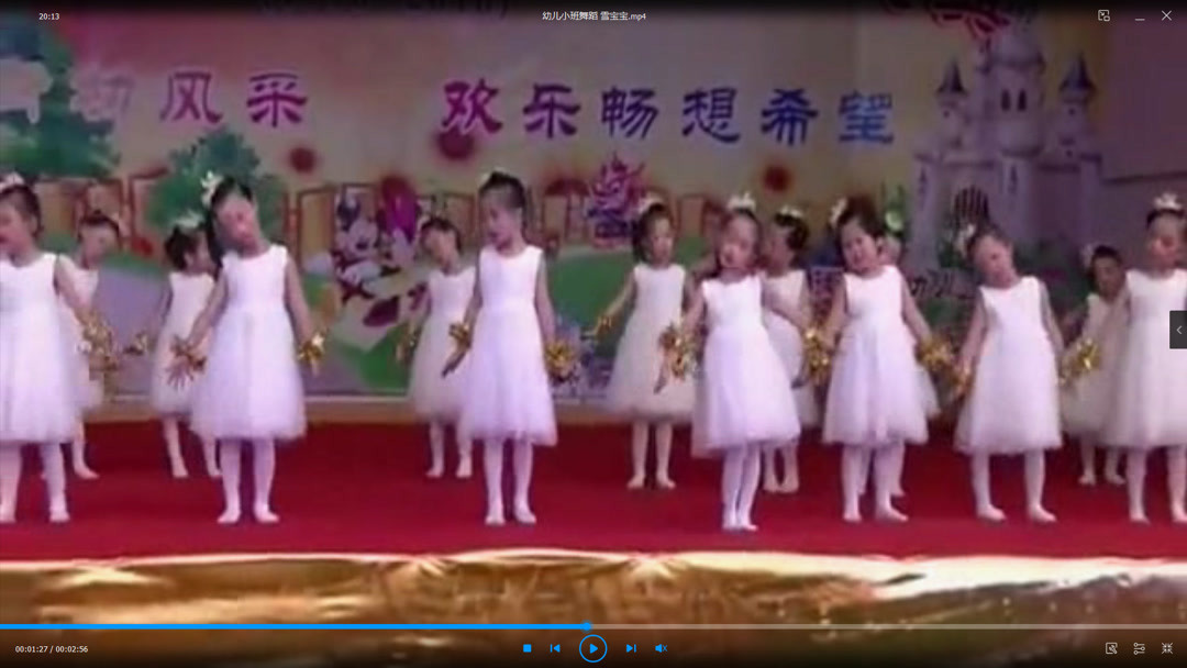 趣味幼儿小班舞蹈 雪宝宝,简单易学舞台表演。