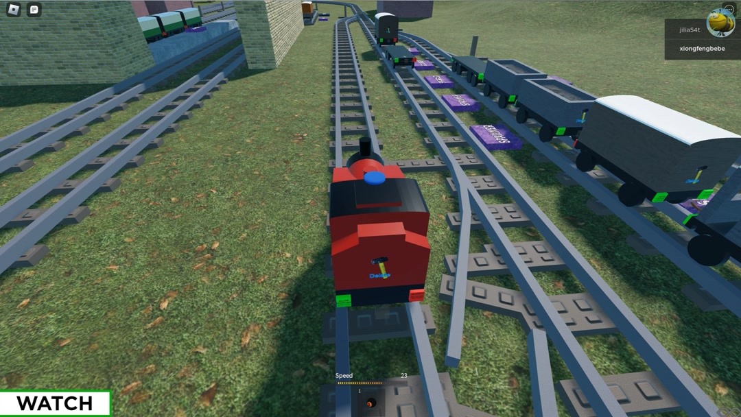 托马斯和他的朋友们 模型玩具火车模拟器:小火车积木乐园