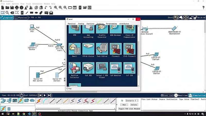 第二十课 - PacketTracer 拓扑配置