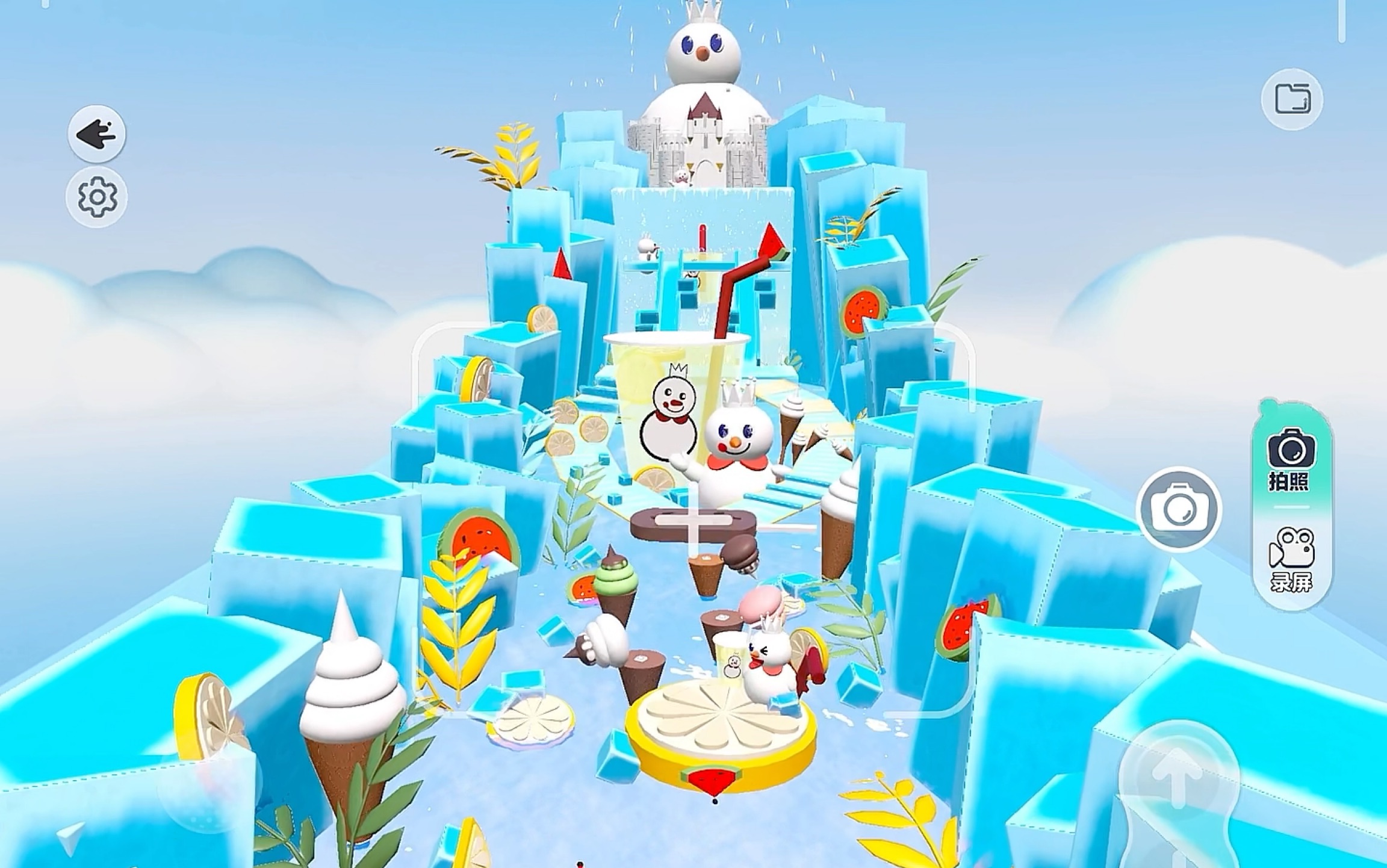 蛋仔派对必打卡的蜜雪冰城乐园图合集!