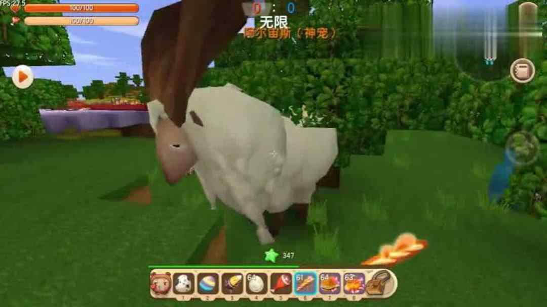 迷你世界:神奇宝贝,半宠物都到我碗里来