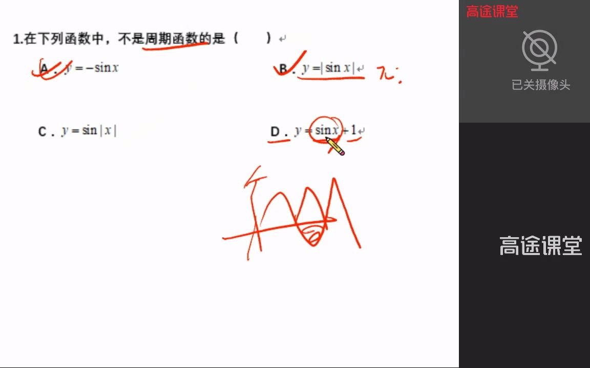 求正弦型函数的最小正周期 (1)