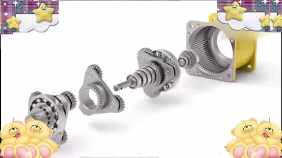 3D行星齿轮原理,看懂了吗?