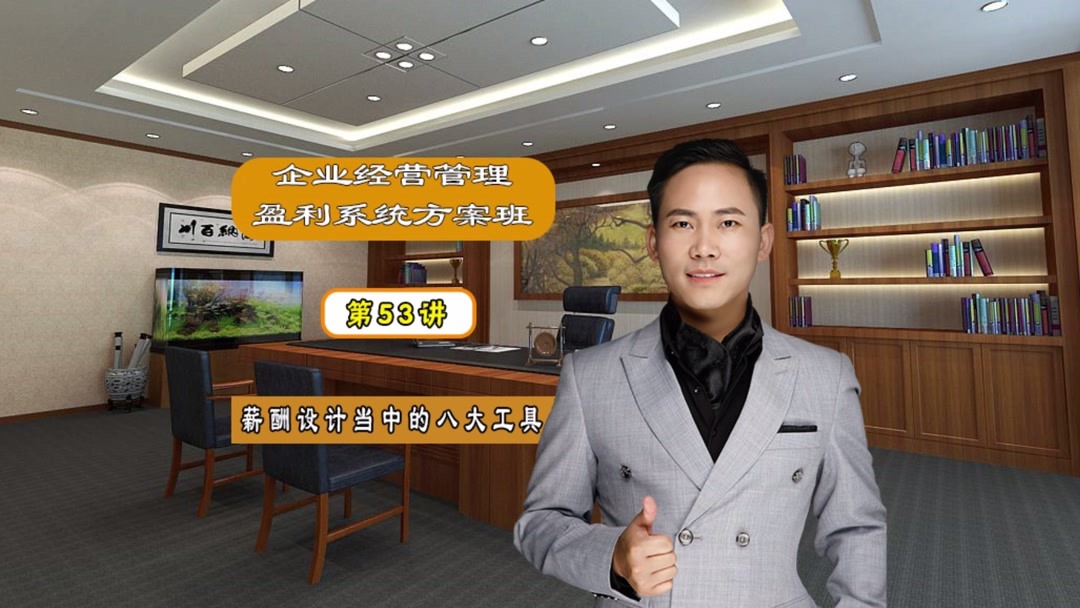 《企业新盈利系统》第五十三集:薪酬设计当中的八大工具