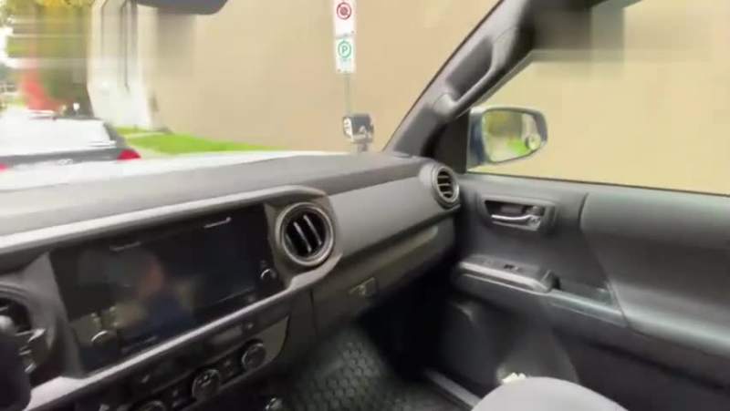 就这台车的行车记录仪走线完美