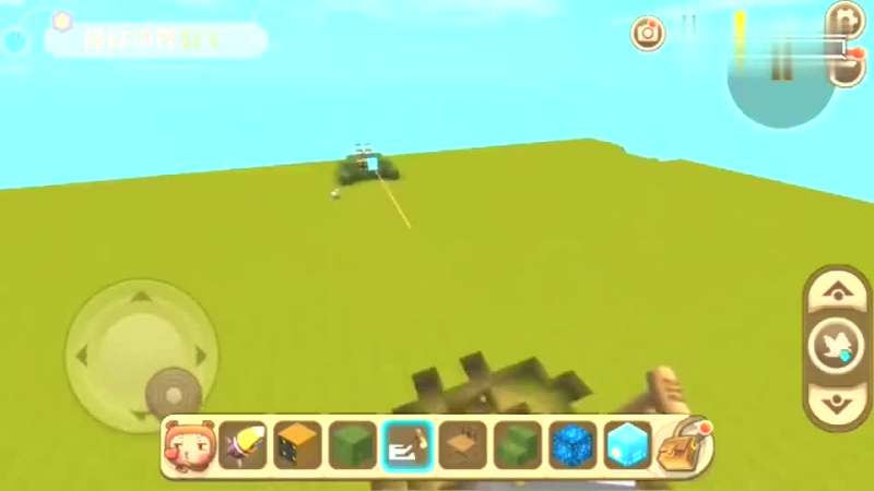 迷你世界:教你制作激光瞄准坦克,瞄准开炮