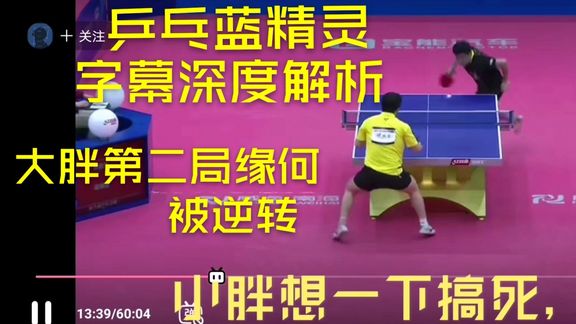 全乒赛半决赛第二局梁靖崑被樊振东逆转?字幕详解原因