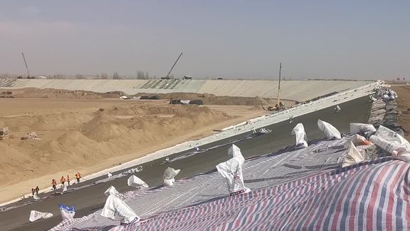 全力以赴、众志成城,大干100天,确保按期完成任务#工程建设