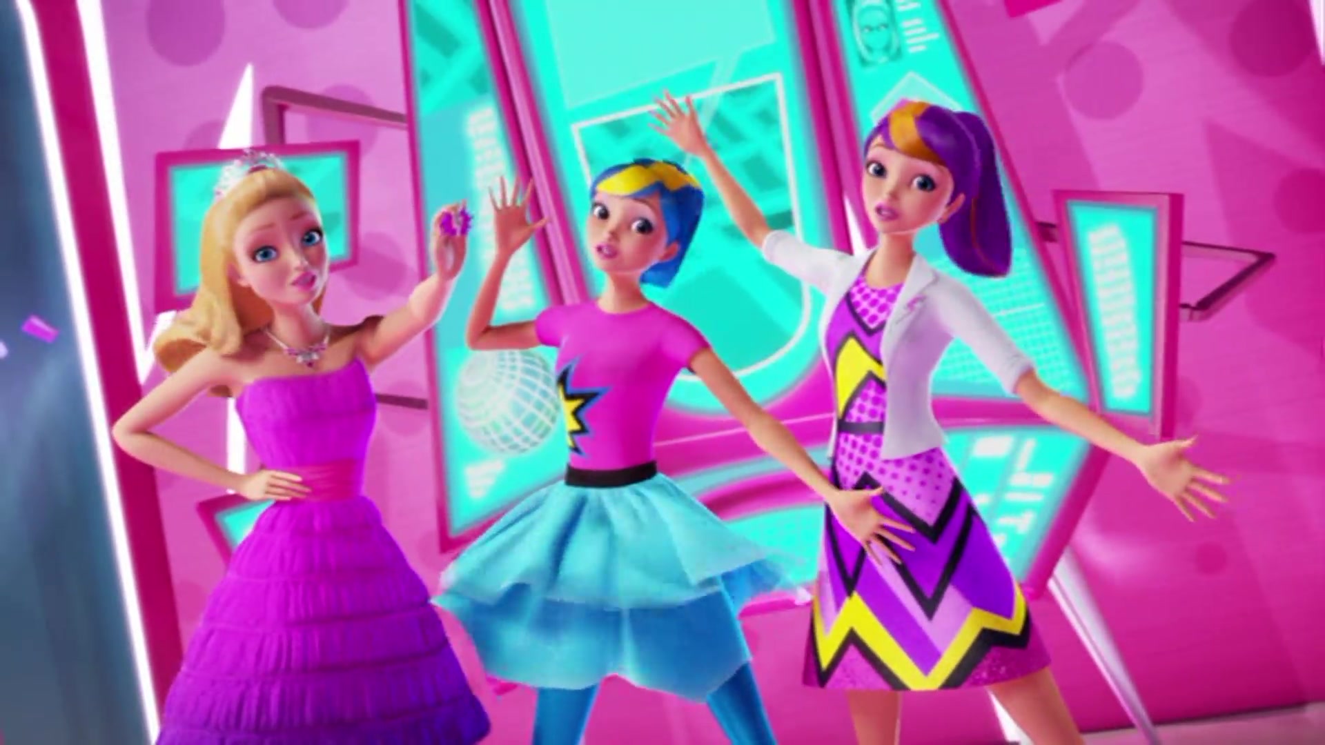 【芭比电影预告】芭比之公主的力量预告 台配国语