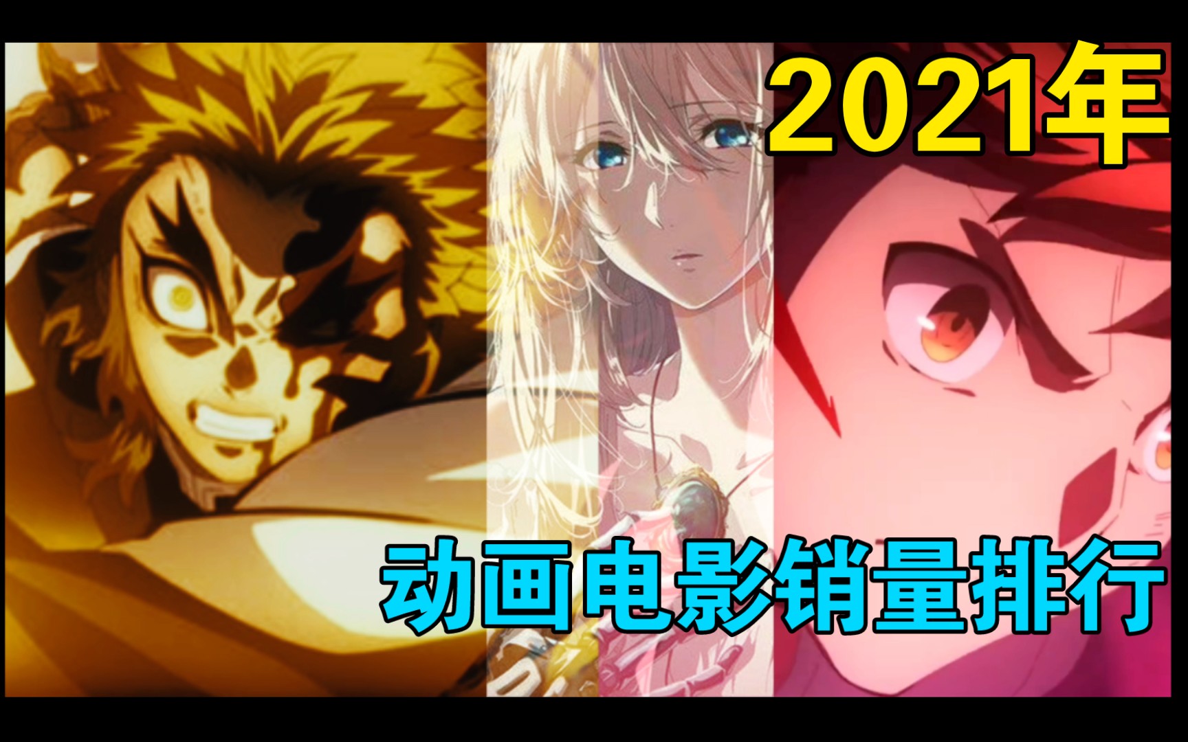 【2021年动画电影销量排行】TOP20