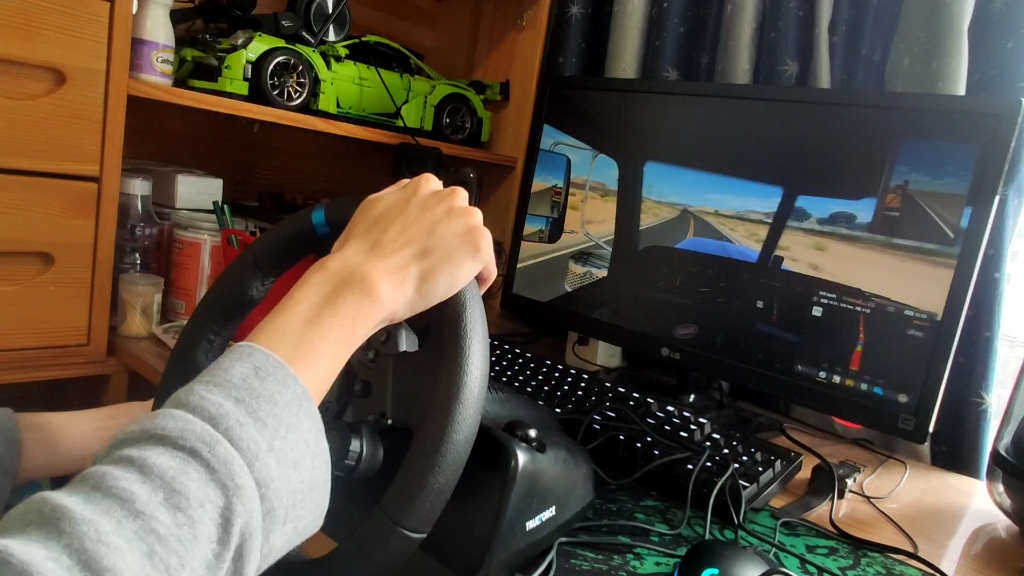 初次体验模拟器 罗技G923美卡试驾