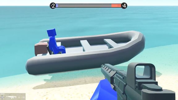 战争模拟器:马上开船,不然我一枪崩了你!