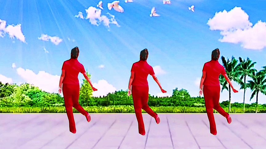 凤凰传奇《自由飞翔》,豪放嘹亮舞姿美!