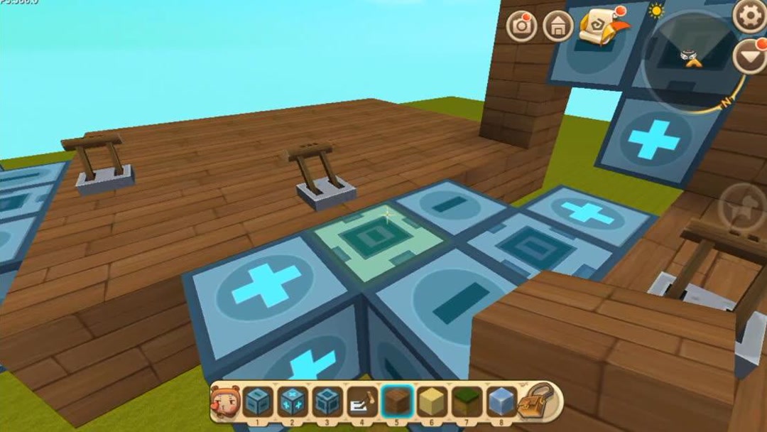 迷你世界 白熊教大家做居家旅行必备移动房子