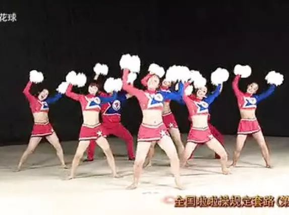 2014第二套全国啦啦操花球小学组_高清