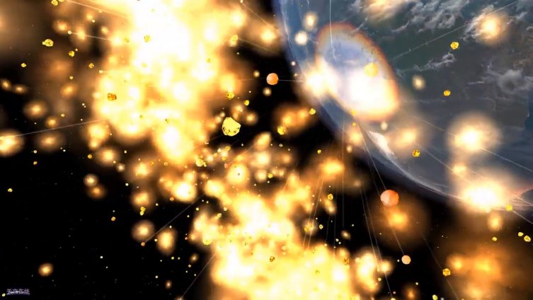 【瞧!假如一颗巨型小行星撞击到了南美洲,那会如何?】天文视频 【瞧!...