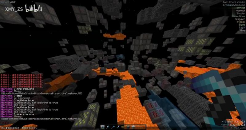 「我的世界」自动挖矿竟然还有这种隐藏功能,可以规避假矿和别人...