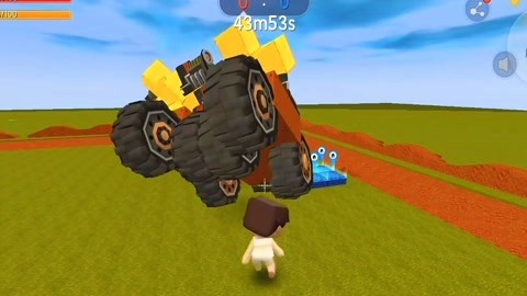 迷你世界这开车也是没谁了