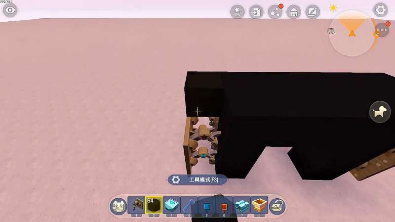 惟落迷你世界平面隐藏门