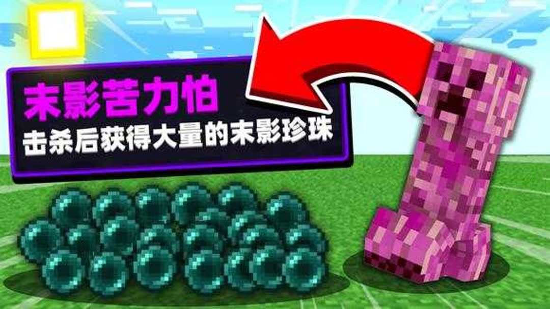 我的世界,但是你可以自定义各种苦力怕!