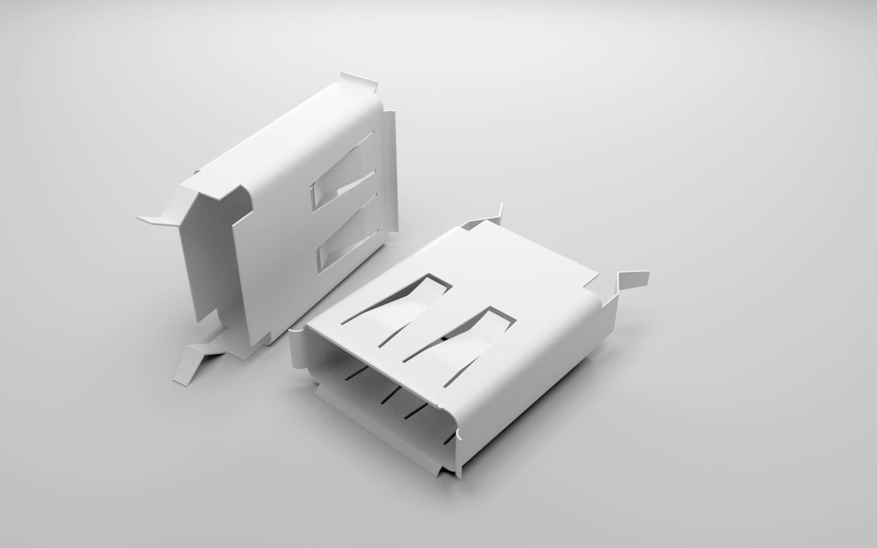 c4d高级建模教程:usb接口建模布线倒角卡线真的就这么难吗