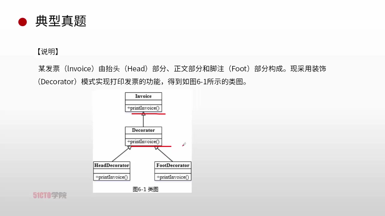 【软件设计师】java设计模式—装饰器模式--打印发票