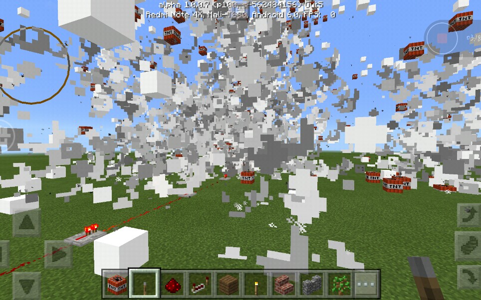 [我的世界国际]引爆1000个TNT威力如何(看简介)