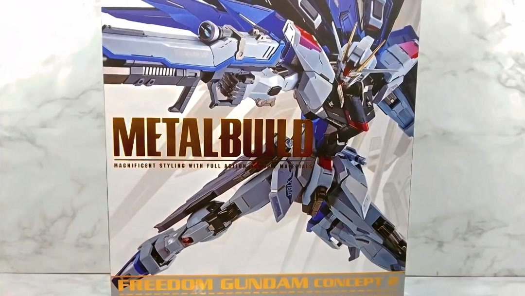 造型简直帅爆!万代官方METAL BUILD高达SEED自由高达2.0版!